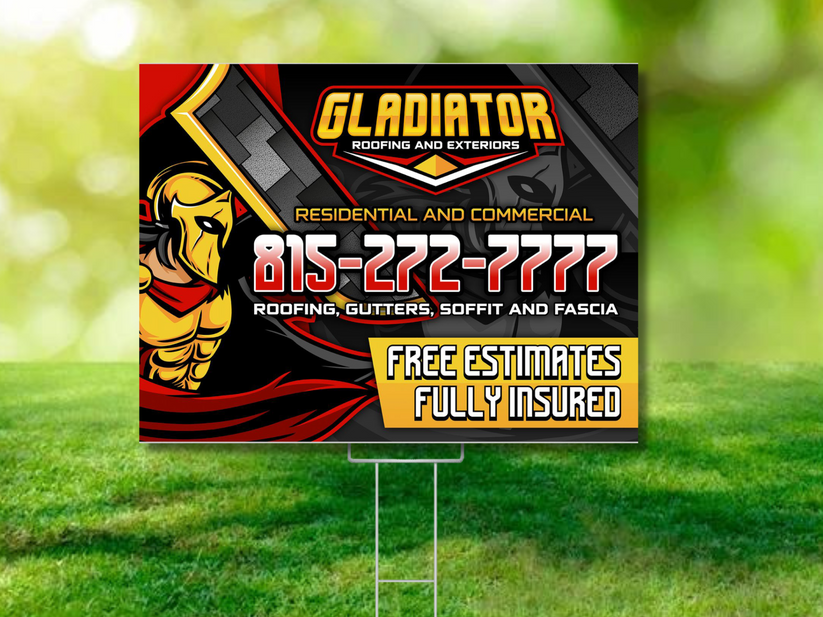 18 X 24 Yard Signs – The Printing Team